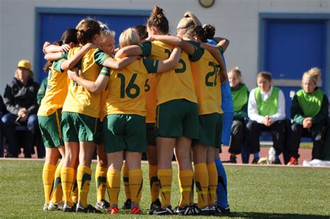 Mini Matildas Warm Up A Raging Success Socceroos