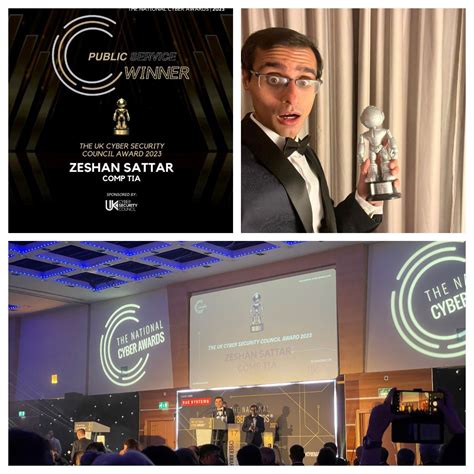 Graham Hunter On Linkedin Cybersecurity Awardwinner Dedication Passion