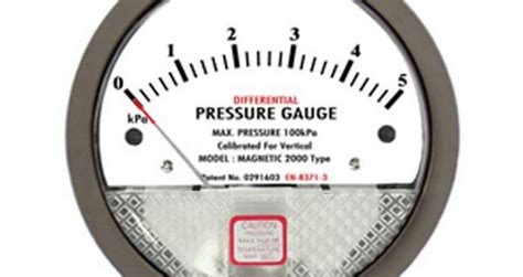 Sensocon Differential Pressure Gauge Care Instruments
