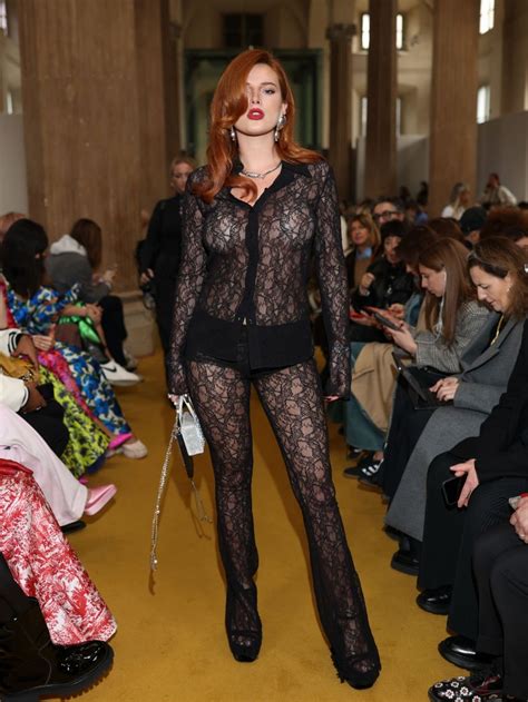 Bella Thorne At Philosophy Di Lorenzo Serafini Fashion Show In Milan 02