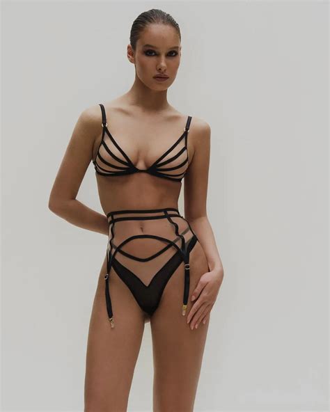 Sensual Nude Lingerie Set Verne Crescent