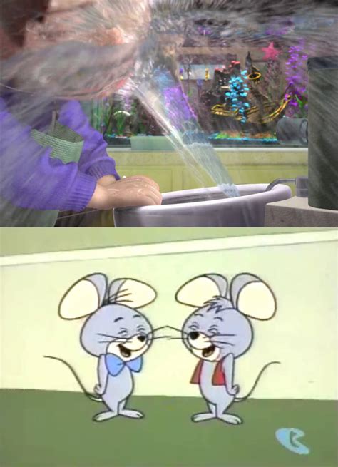 Darlas Sink Accident Makes Pixie And Dixie Laugh By Maxgoudiss On