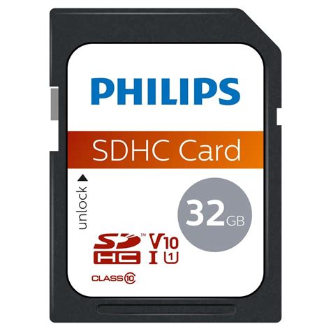 Paměťová Karta Philips Sdhc 32gb Uhs I U1 V10 Kauflandcz