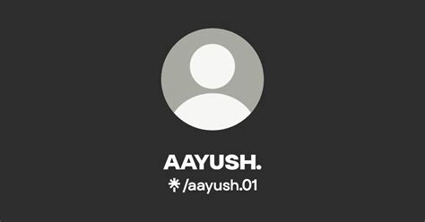 Aayush Instagram Linktree