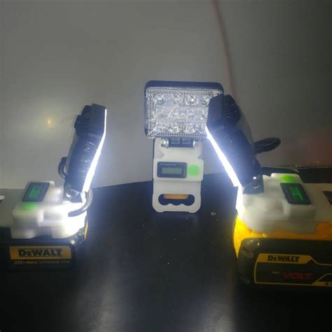 Dewalt Light Work Light Flood Spot Light Torch For Dewalt 18v Battery