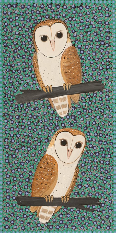Kathleen Buzzacott Barn Owls Kb178