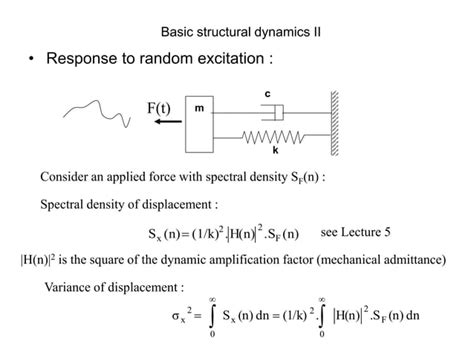 Basic Dynamics Of Structures In Civil Engineering Ppt