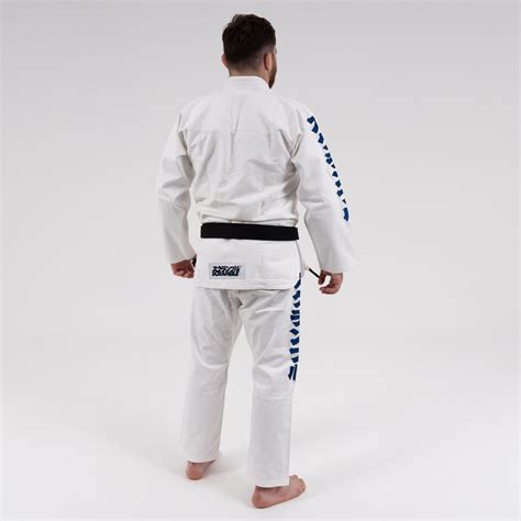 Makoto Gi White Scramble Brand