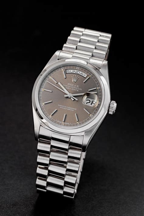 Rolex Day Date Platinum Ref 18026 Bp Amsterdam Watch Company