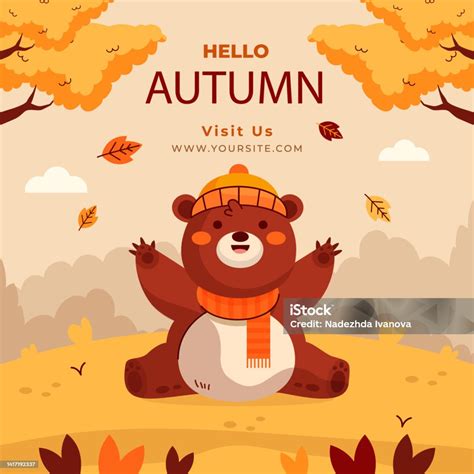 가을 축하를 위해 설정된 플랫 포스트 벡터 일러스트 레이 션 가리기에 대한 스톡 벡터 아트 및 기타 이미지 가리기 가을 개체 그룹 Istock