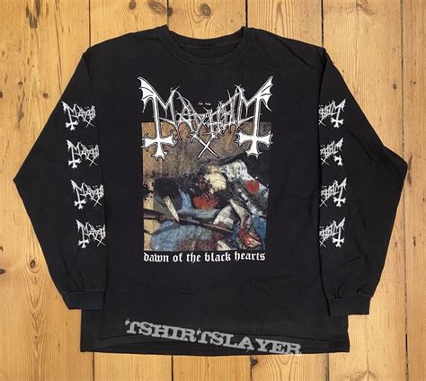 Mayhem Dawn Of The Black Hearts Long Sleeve Bootleg 98 Large