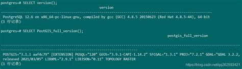 Linux在线安装部署postgresql12postgis31lniux Psotgres12安装postgis Csdn博客