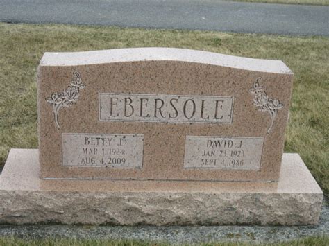 David John Ebersole 1923 1986 Find A Grave Memorial