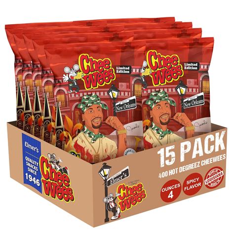 Elmers New Orleans Chee Wees Limited Edition Juvenile 400 Hot Degreez 15 4 Oz