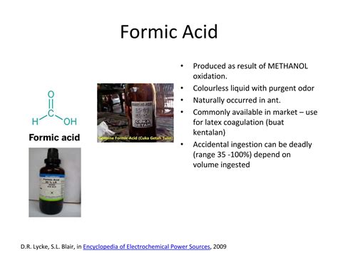 Formic Acid Poisoningpptx
