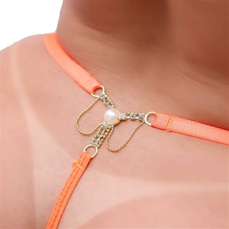 Calcinha Strass Com Pérola Tallyta