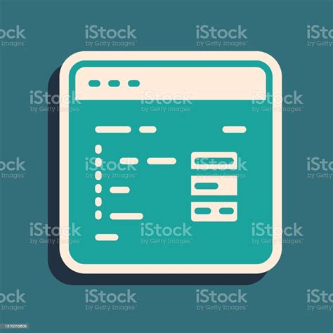 Green Software Web Developer Programming Code Icon Isolated On Green