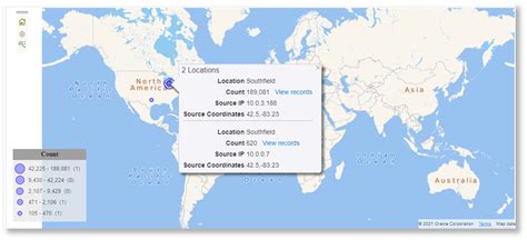 map visualization