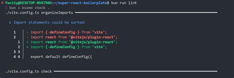 🐛 `organizeimports` Is Not Highlighted In Vscode · Issue 217 · Biomejsbiome · Github