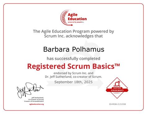 Registeredscrum Agileeducation Barbara Polhamus