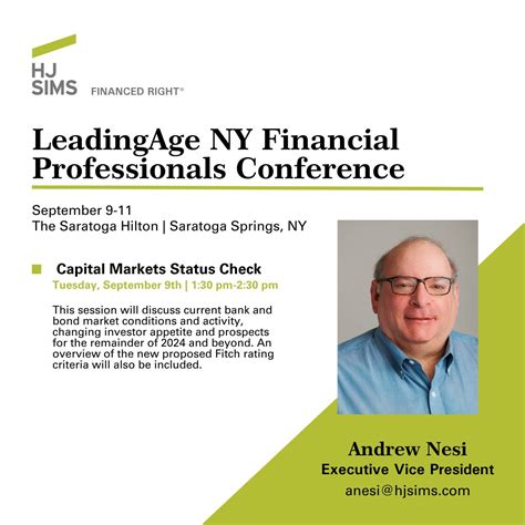 Hj Sims On Linkedin Leadingageny Saratogasprings