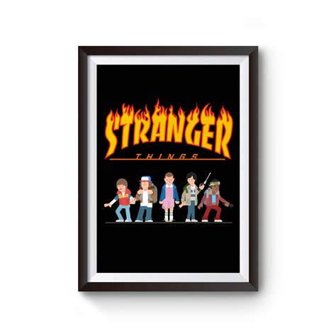 Stranger Things Fire Poster