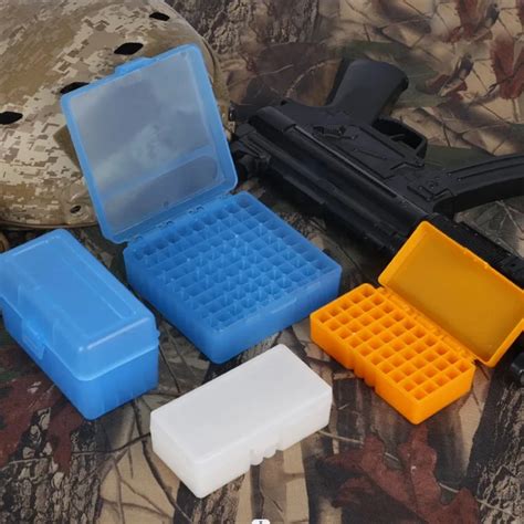 Caja De Almacenamiento Para Balas T Cticas Accesorio De Caza 50 100