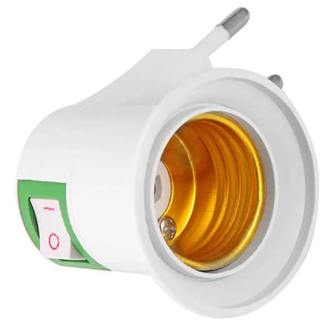 Лидер продаж 1 шт E27 светодиодный светильник штекер Sochet базовый тип для питания