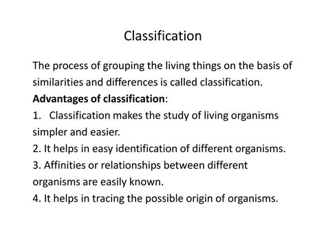 Solution Kingdom Classification Part 1 Studypool