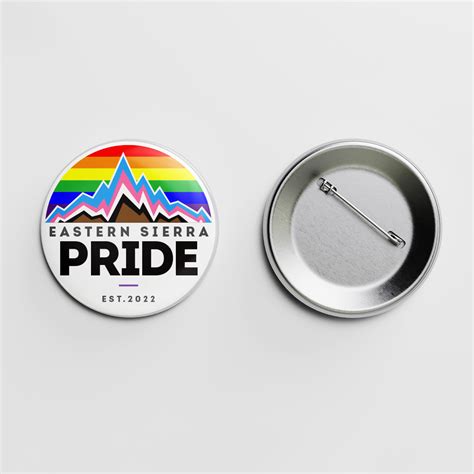 Pride Logo Button Eastern Sierra Pride