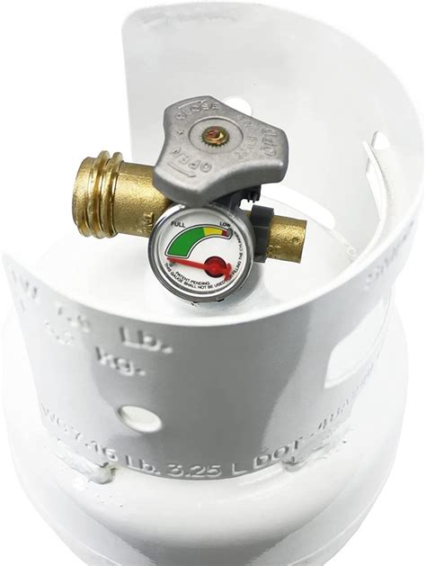 3 Lb Refillable Steel Propane Cylinder With Opd Valve And Built In Site