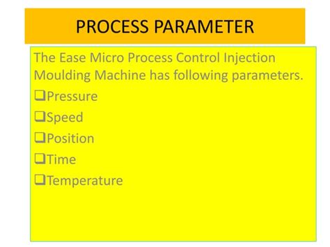 Parameter And Settingpptx