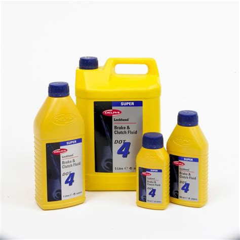 Delphi Lockheed Dot 4 Brake Fluid