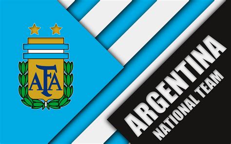 Emblem Logo Soccer 4k Argentina National Football Team Argentina