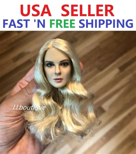 16 Scale Female Head Sculpt For 12 Phicen Tbleague Figure Doll