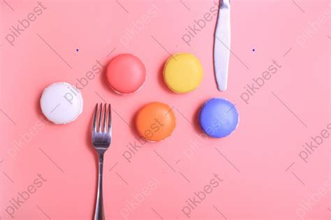 Macaron Cake Cute Background Image Psd Backgrounds Free Download