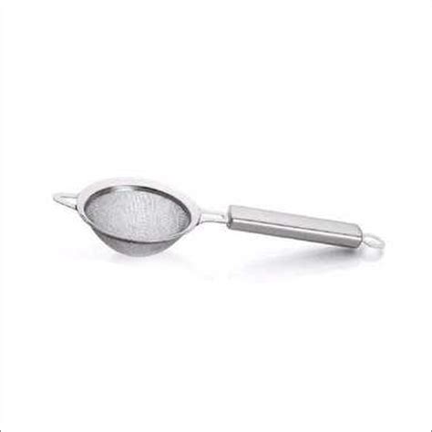 Silver Steel Handle Tea Strainer At Best Price In Rajkot Flaxen Exim