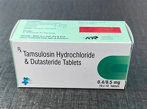 Tamsulosin Hydrochloride Dutasteride Tablets For Enlarged Prostate