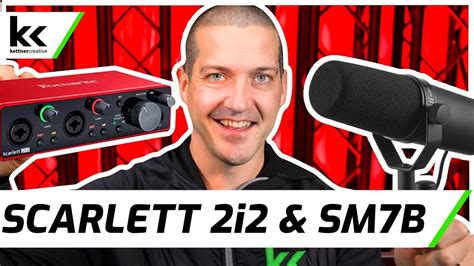 Focusrite Scarlett 2i2 And Shure Sm7b Setup And Demo Youtube