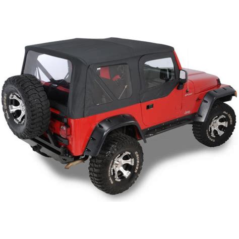 Rugged Ridge Xhd Replacement Soft Top With Upper Door Skins For 97 02