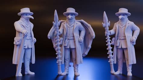 🩺 Cleric Plague Doctor Dnd Ttrpg ・free Stl File For 3d Printing・cults