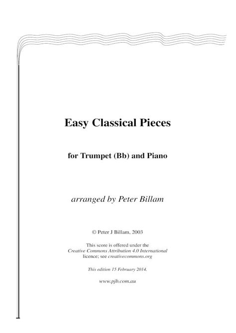 Pdf Easy Classical Pieces Dokumentips