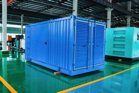 Ce 800kw Generator De Containerized Diesel Electric Generator Silence