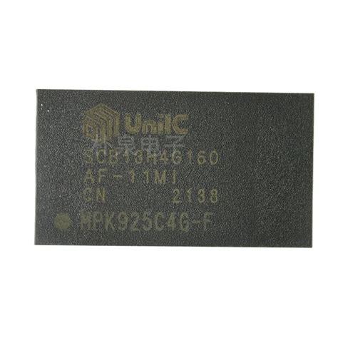 紫光国芯scb13h4g160af 11mi存储ic芯片ddr3内存4g256mbitx16
