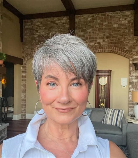 10 Cortes De Pelo Pixie Para Mujeres Mayores Como La última Mezcla De