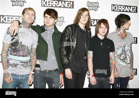 Bring Me The Horizon Arrives At The Kerrang Awards At The Brewery In