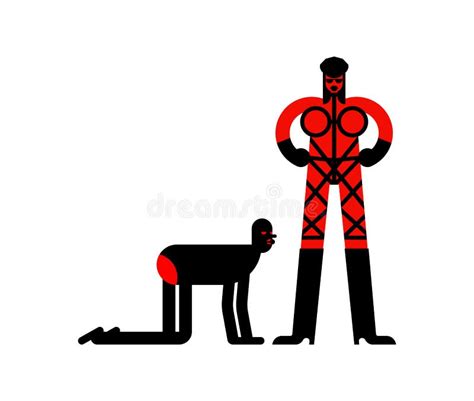 Bdsm Mistress And Slave Dominance And Submission Stock Image Image