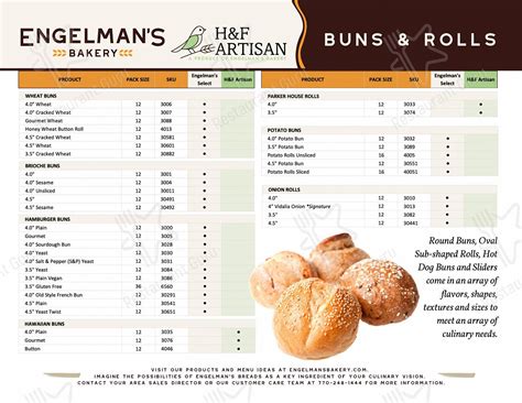 Menu At Engelmans Bakery Norcross