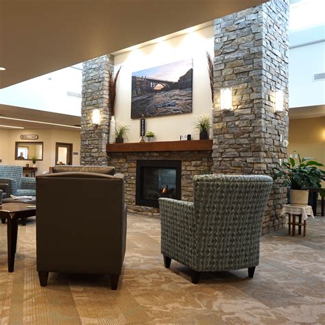 Fireplace Willow Creek Foundation Seniors Housing