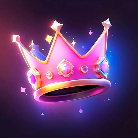 Premium Ai Image 3d Crown Icon
